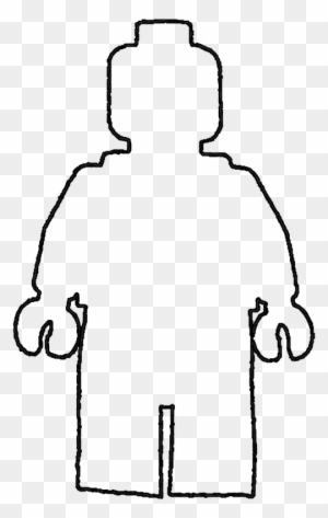 Blue & Red Lego Man Body Free Printable - Printable Lego Head Template - Free Transparent PNG ...